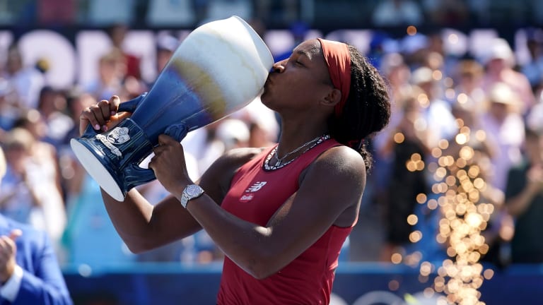 Coco Gauff claims the 'biggest title' of her career in Cincinnati ...
